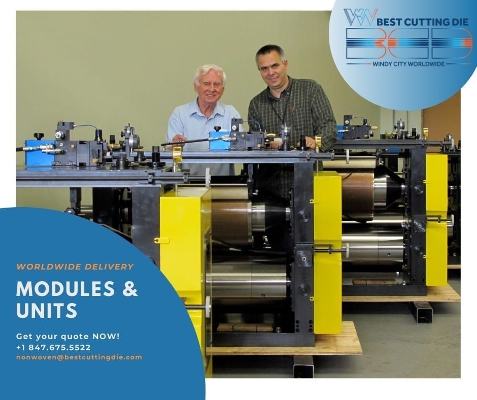 Cutting Units & Modules for Nonwovens | Best Cutting Die